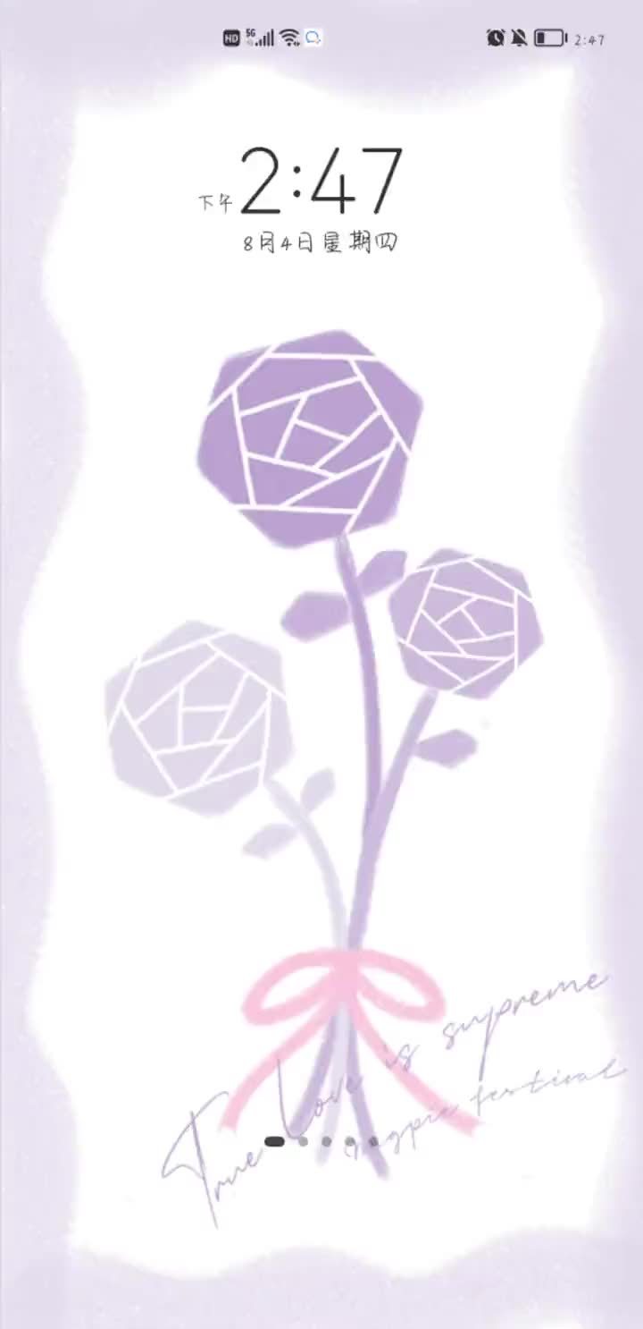 手残党也会画玫瑰花了