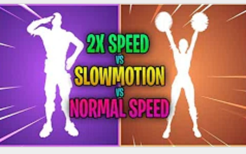 《堡垒之夜》下个版本舞蹈加速2x后超级好看!