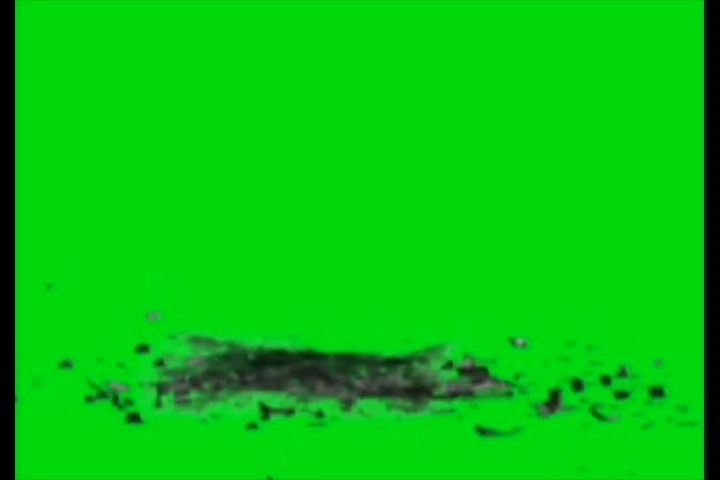 撞击爆炸特效绿幕素材分享