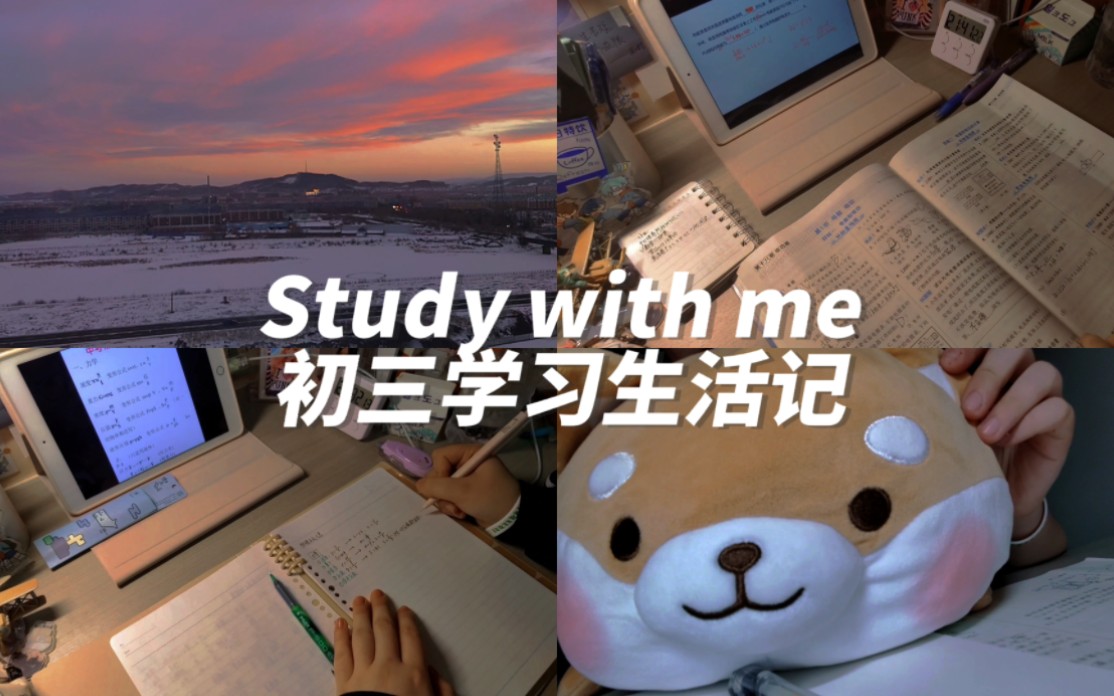 ...me|我会在腐朽的日子里熠熠生辉|充实学习的开学周|初三学习生活记