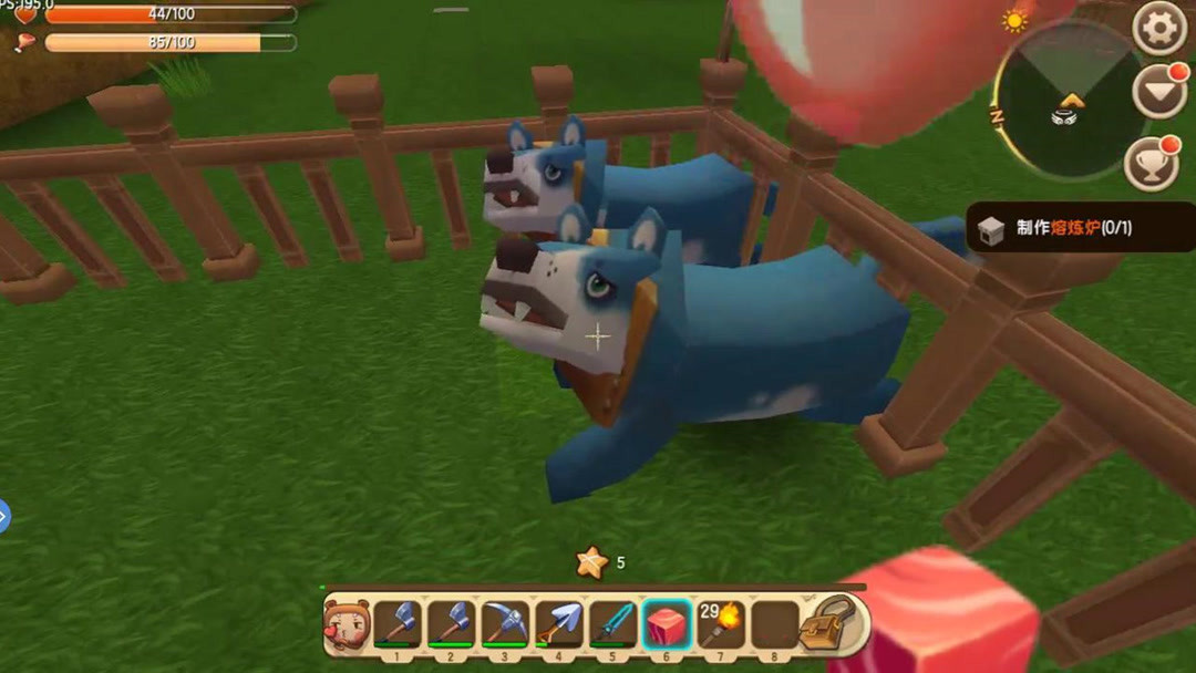 迷你世界 馋嘴的狗狗萌爆啦 游戏