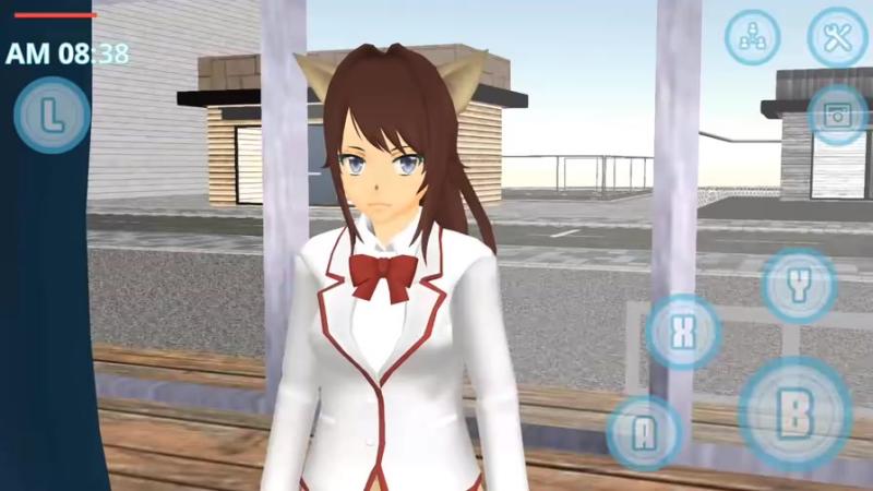 「小葵」崽崽模拟器游戏:校园女生模拟器:校园被渣男搭讪!我该怎么...