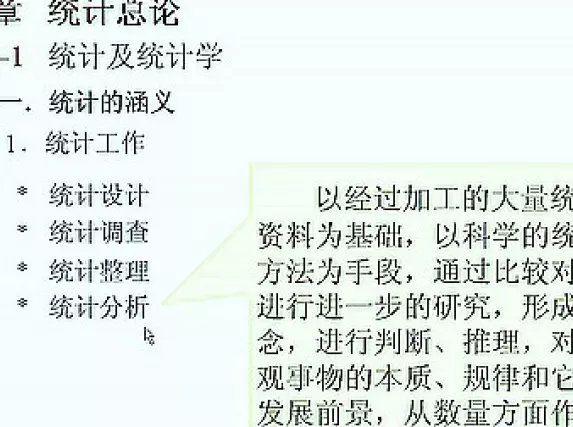 统计学01 东南大学(全49讲见专辑)视频教程观看与下载金融