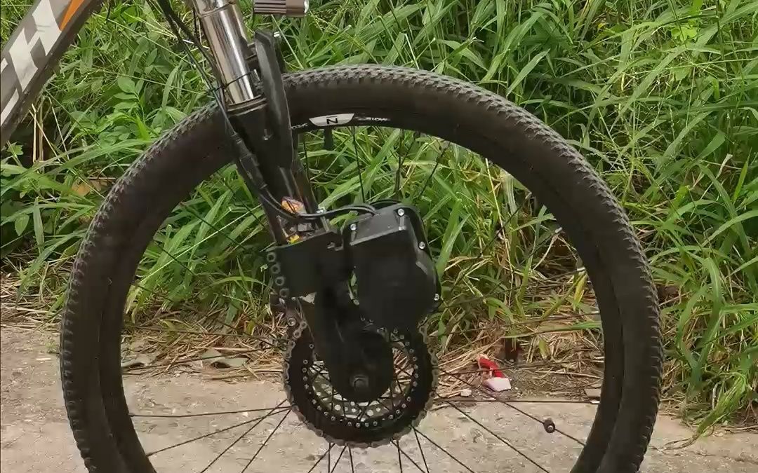 自行车加装电动助力骑行更轻松400瓦无刷电机动力强劲60公里续航