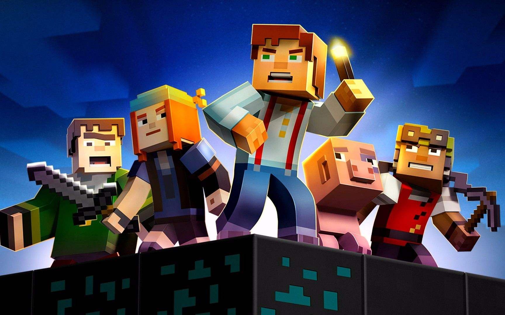 【熙黎无解说】Telltale-我的世界:故事模式-第一季:凋零风暴篇(男版-...