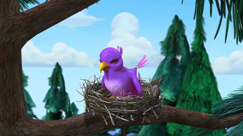 熊出没:光头强又来砍树了!鸟妈妈非常生气,树上的孩子可怎么办