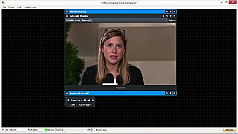 VMix UTC controller 教程(切换器使用控制 )