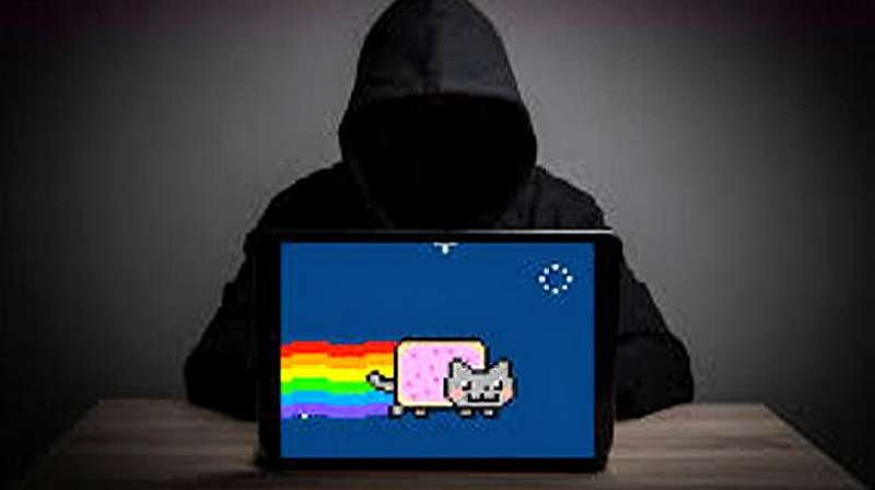 当恶搞病毒彩虹猫在电脑运行,会发生什么?看完还敢轻易尝试吗?