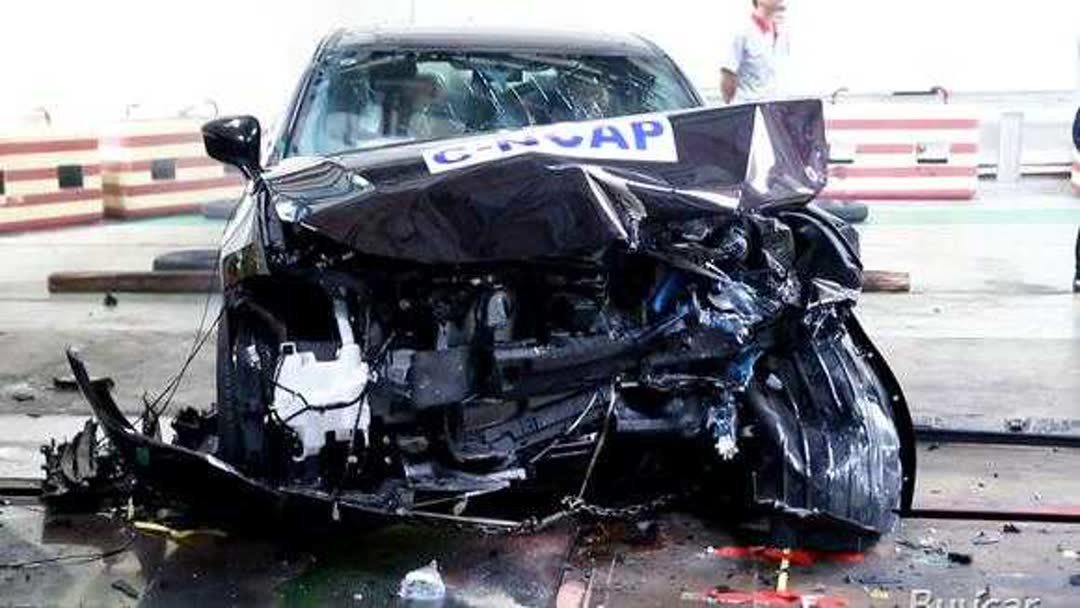 碰撞测试-一汽马自达CX-4 2.0L 自动两驱