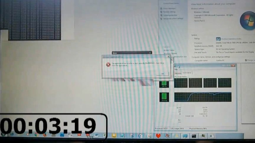 只要5个字 就让电脑折磨至死!模拟被黑客DDoS攻击的效果!