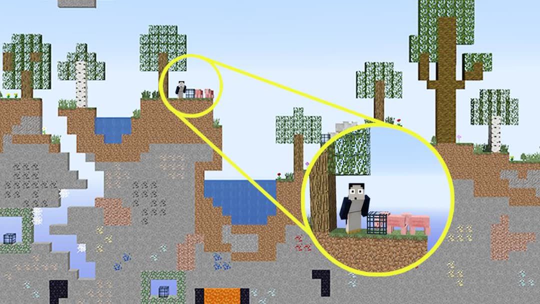 我的世界:在2D世界里能否生存?