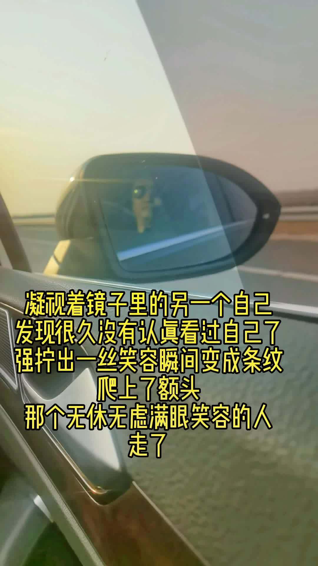 你有多久没有认真看过镜子里的另一个自己了?还认识他吗?#路灯老范...