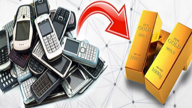 收1吨旧手机,可以提炼出多少克黄金?答案说出来你可能不太相信