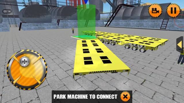 重型拖车卡车模拟器,运输特大型推土机