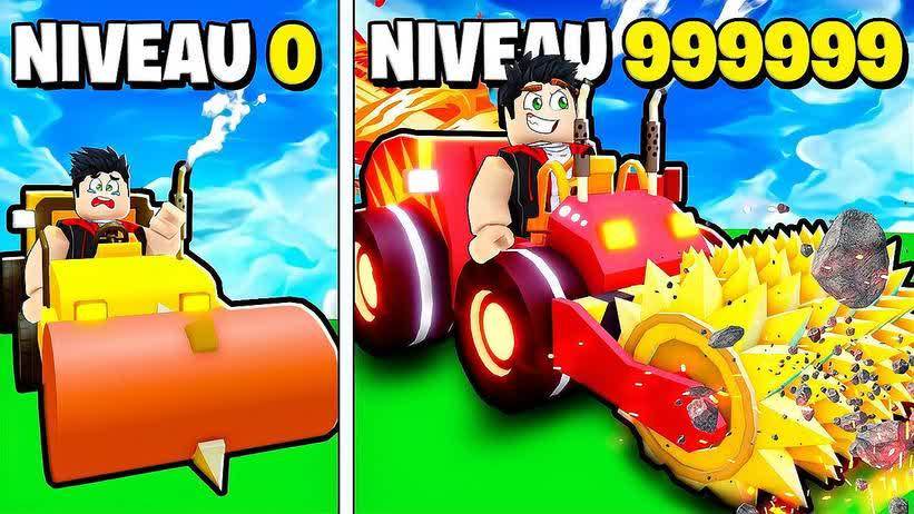 Roblox黄金矿工模拟器:升级超级矿车!疯狂挖矿大作战!