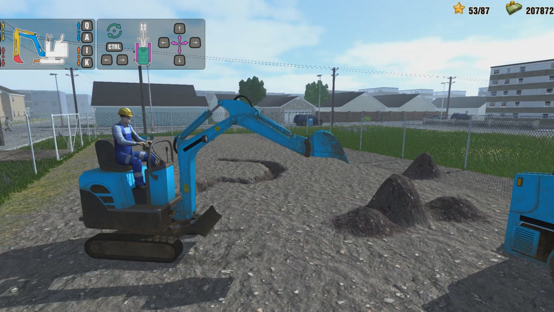 挖掘机模拟:用挖掘机挖个小心心送给妈妈、祝所有的妈妈节日快乐