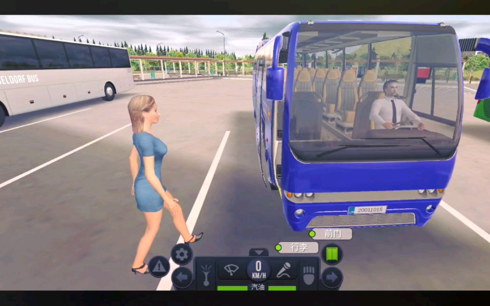 (客车模拟器)某up主居然。