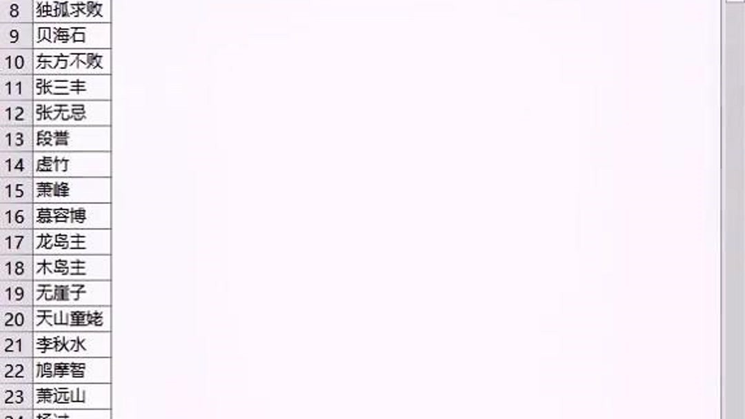 excel技巧 竖直表格打印技巧.