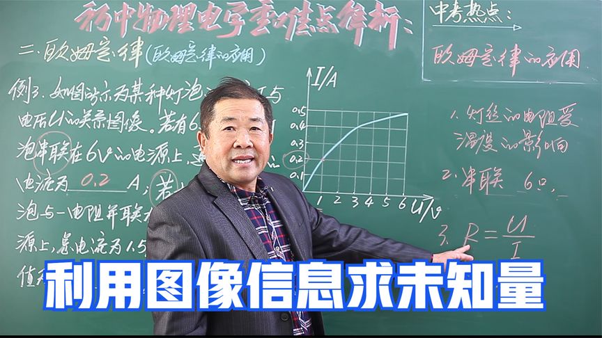 【初中物理重难点解析】电学部分:欧姆定律的应用(第三课时)