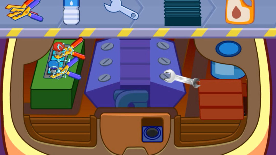 小汽车的零件被老鼠偷吃了?小汽车总动员游戏