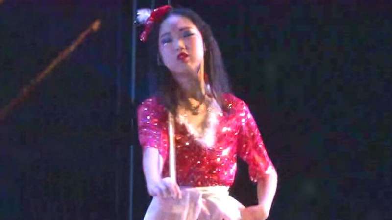 少儿肚皮舞表演《铜杖》小朋友跳的真不错,可爱棒棒哒!