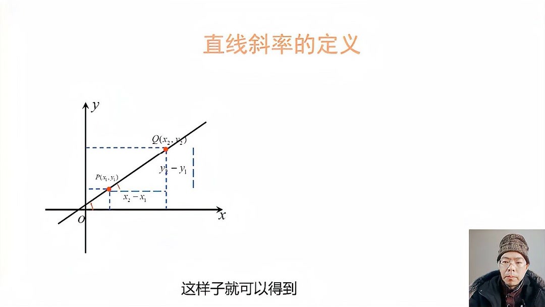 直线斜率怎样求?
