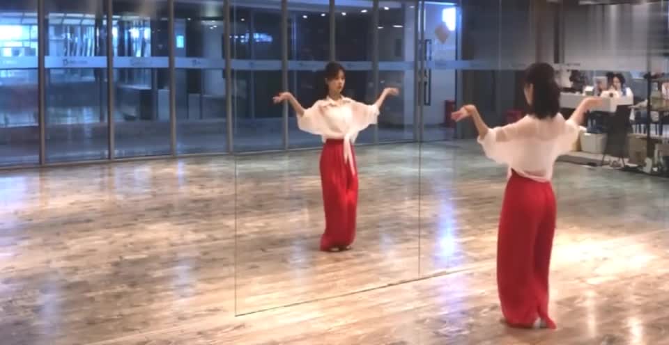 红昭愿舞蹈教学:口令慢速完整版,白小白编舞