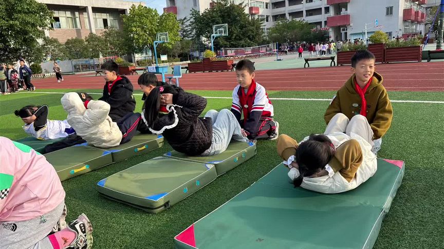 体质测试宝贝们互帮互助!