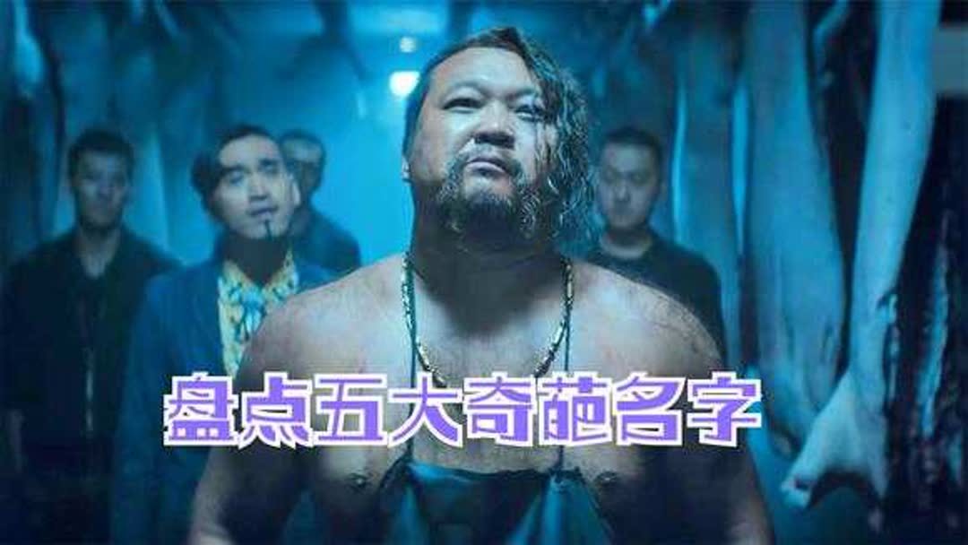 盘点影视剧中五大奇葩名字,拉只拉裤兜里,一个有味道的名字!