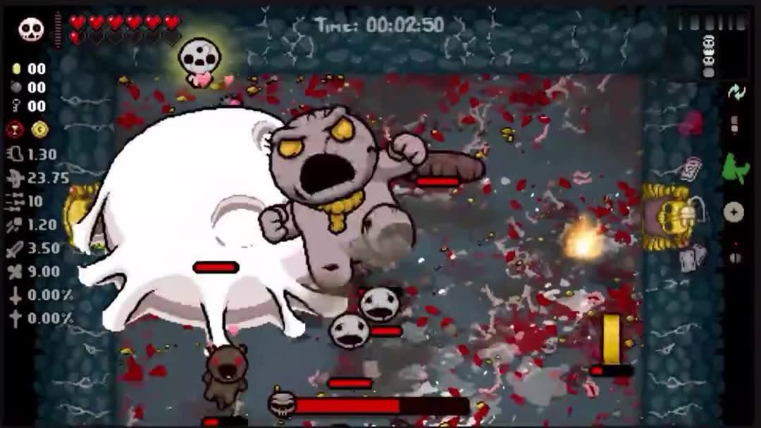 【骁帮主】以撒的结合 开控制台看热闹 (贪婪与各种boss)