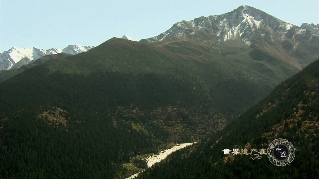 在中国四川省北部 这里错落有致地排列着造型各异绚丽多姿的彩池