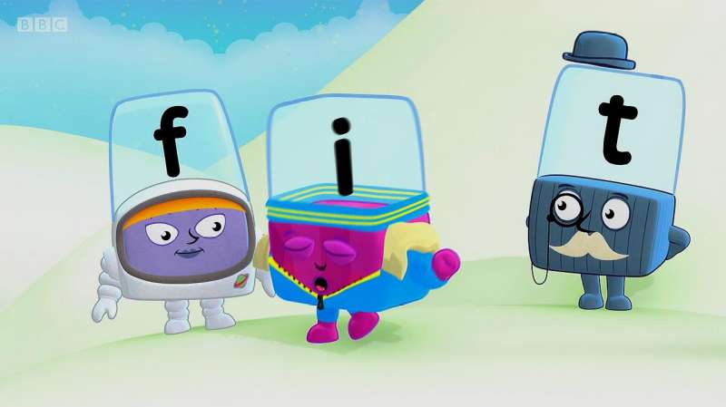 英国英语启蒙动画——字母积木自然拼读第三季第九集