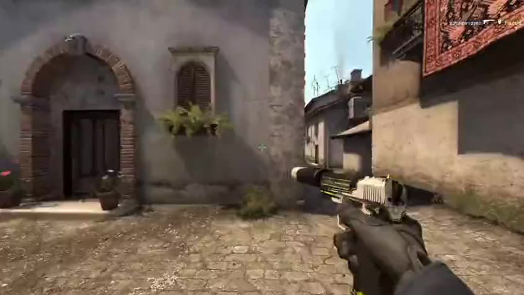 CSGO 教科书般的甩狙,每个人都有大神附体的瞬