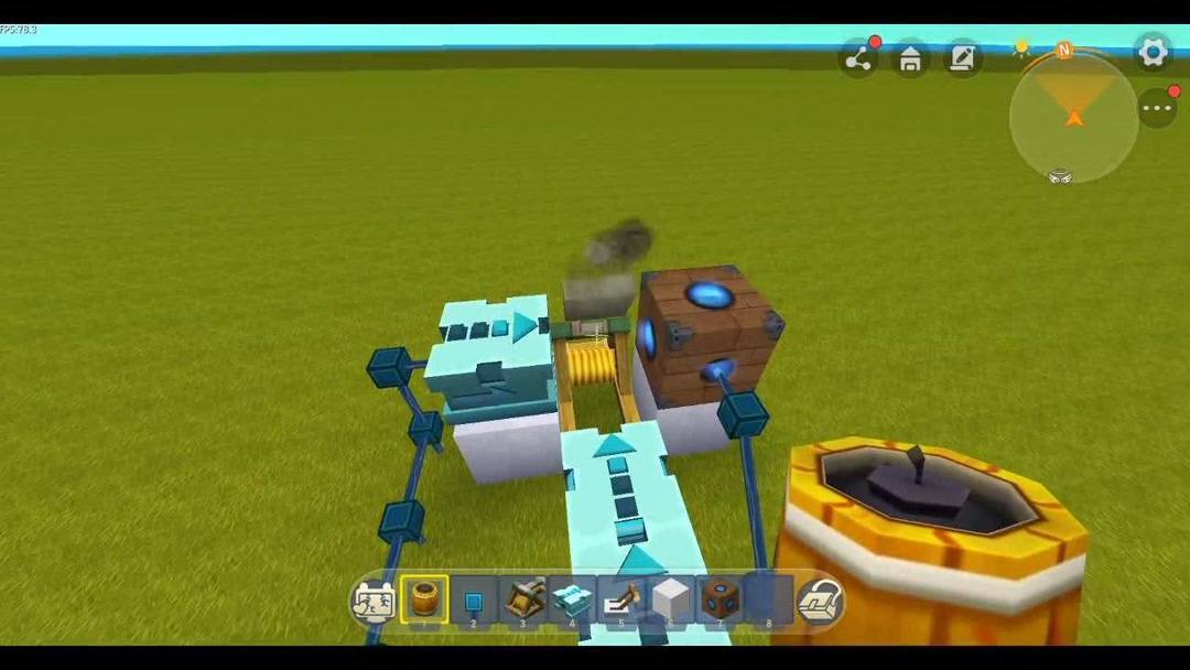 迷你世界飞龙解说 教你一分钟做出个迫击炮 远近距离可调