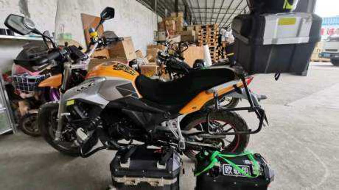 骑宗申摩托环游中国,车辆异响在南宁维修,修完不停熄火令人头疼