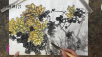 几分钟画好一幅国画写意菊花的创作全过程, 看完你也会