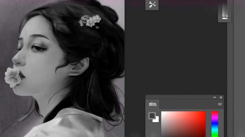 SAI绘画讲解,大神分享古风小姐姐的绘画过程,看完你会了吗?