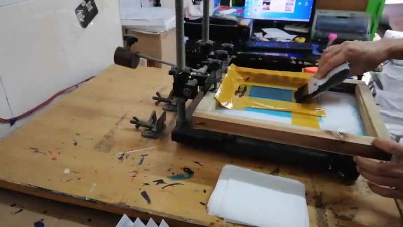 丝印操作和定位操作视频