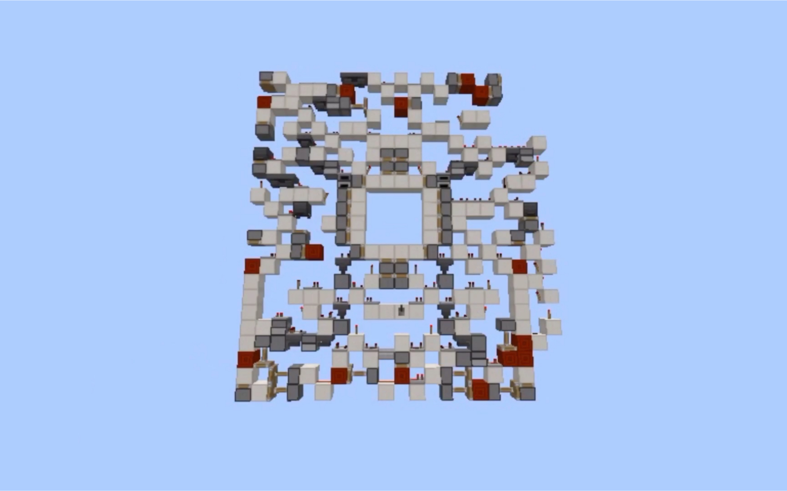 【一格薄】4x4活塞门