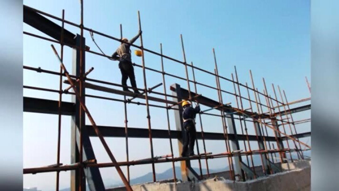 凯利恒龙山广场钢结构工程案例