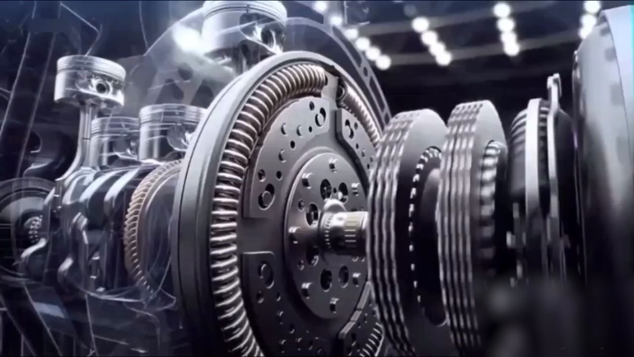 混合动力变速机构真帅!机械机构简单有趣涨知识