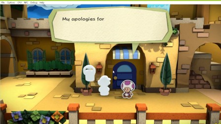 wiiu模拟器cemu 1.7.1 纸片马里奥 色彩四溅