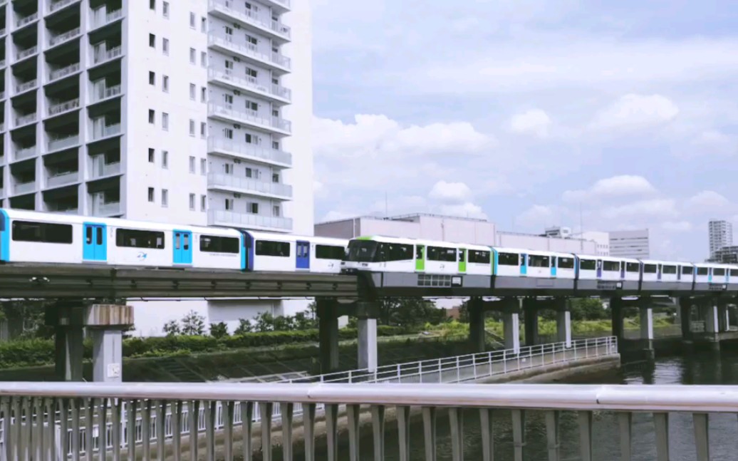 【日本铁道】好像毛毛虫的东京单轨～看电车好去处之品川区かもめ橋