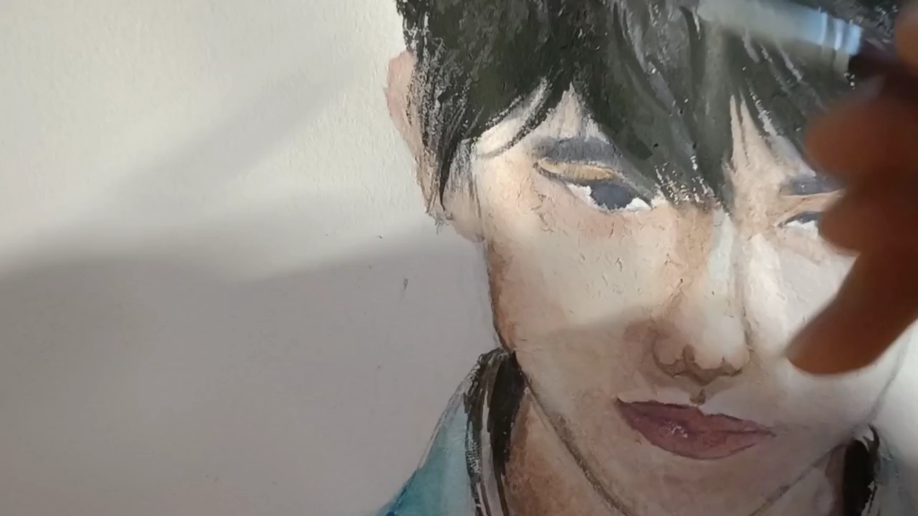 第一次画水彩画,不喜勿喷!