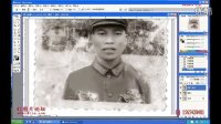 老照片修复翻新41图片大师版高级教程之 模糊军人5(教程片段)
