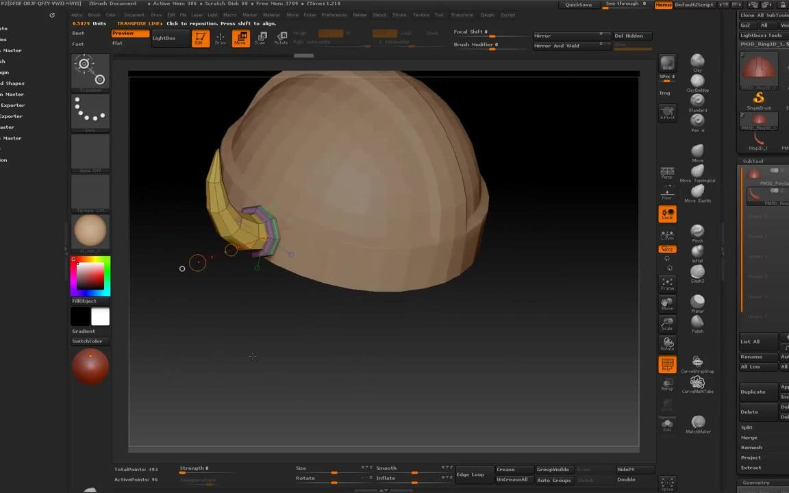 【ZBrush教程】zbrush 低面模型製作過程參考
