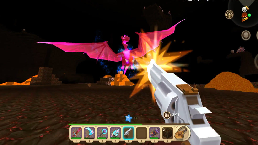 迷你世界钻石大陆小强要驯服黑龙