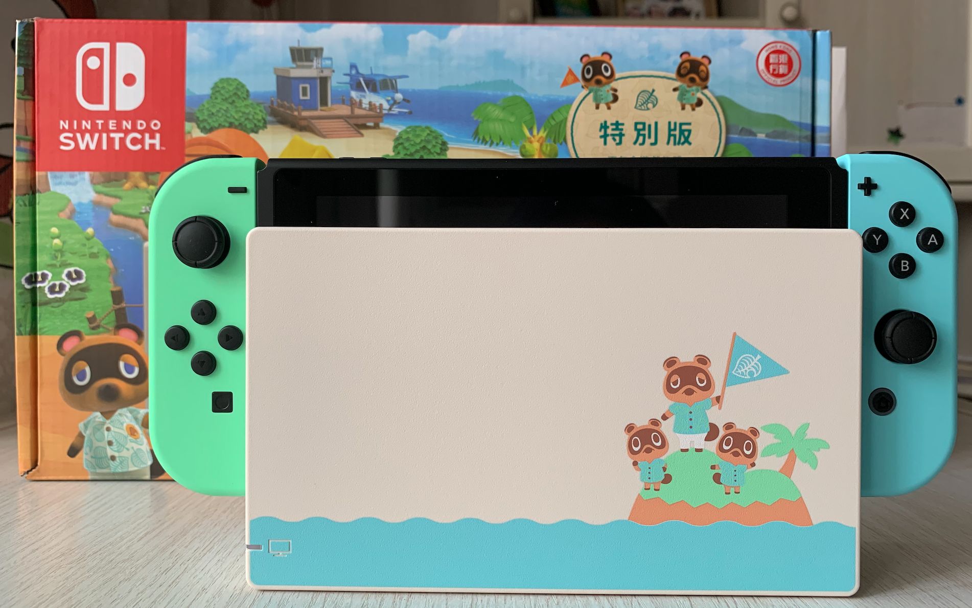 「开箱」SWITCH 动物森友会限定