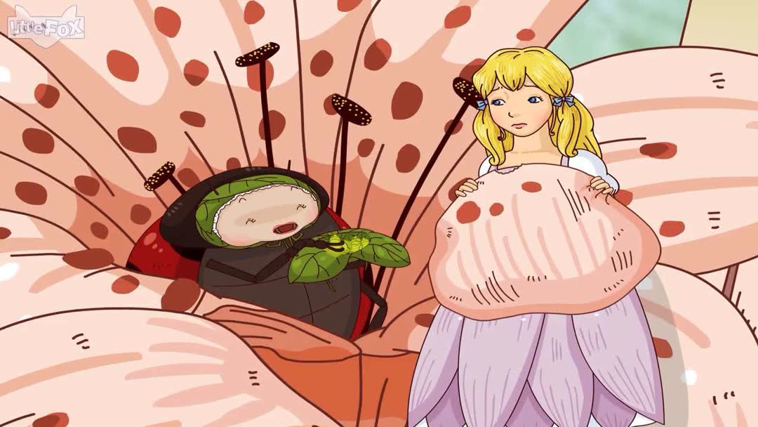 安徒生童话故事 拇指姑娘6(独自一个人)