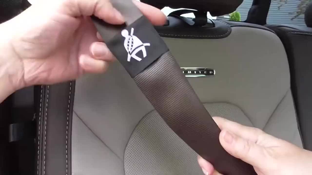 带有气囊的安全带你见过吗?